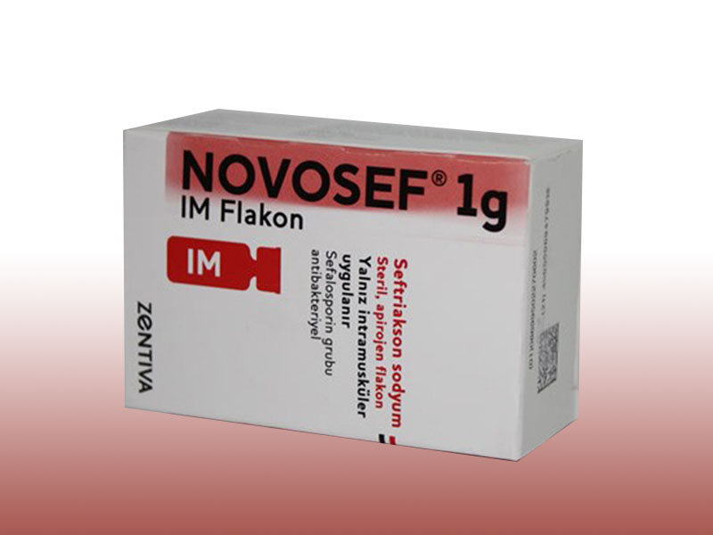 NOVOSEF 1g – Pamukkale Health Tourism Agency
